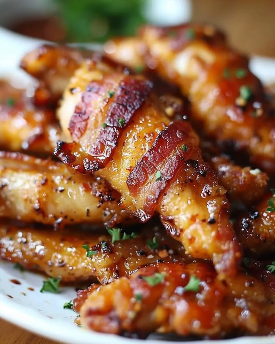 easy homemade bacon brown sugar chicken tenders