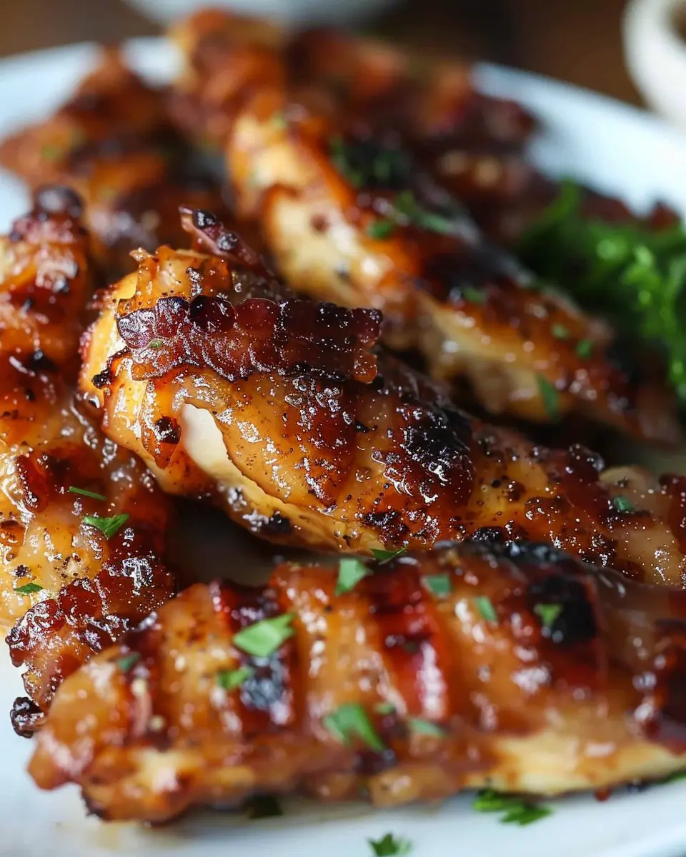 easy homemade bacon brown sugar chicken tenders