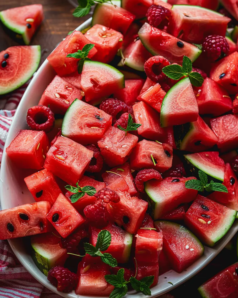 Watermelon Fruit Salad