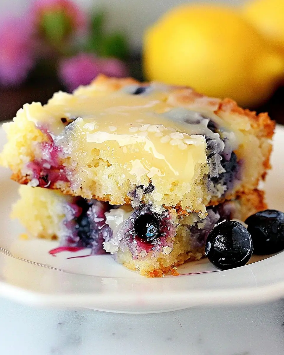 Lemon Glazed Blueberry Boyfriend Bait